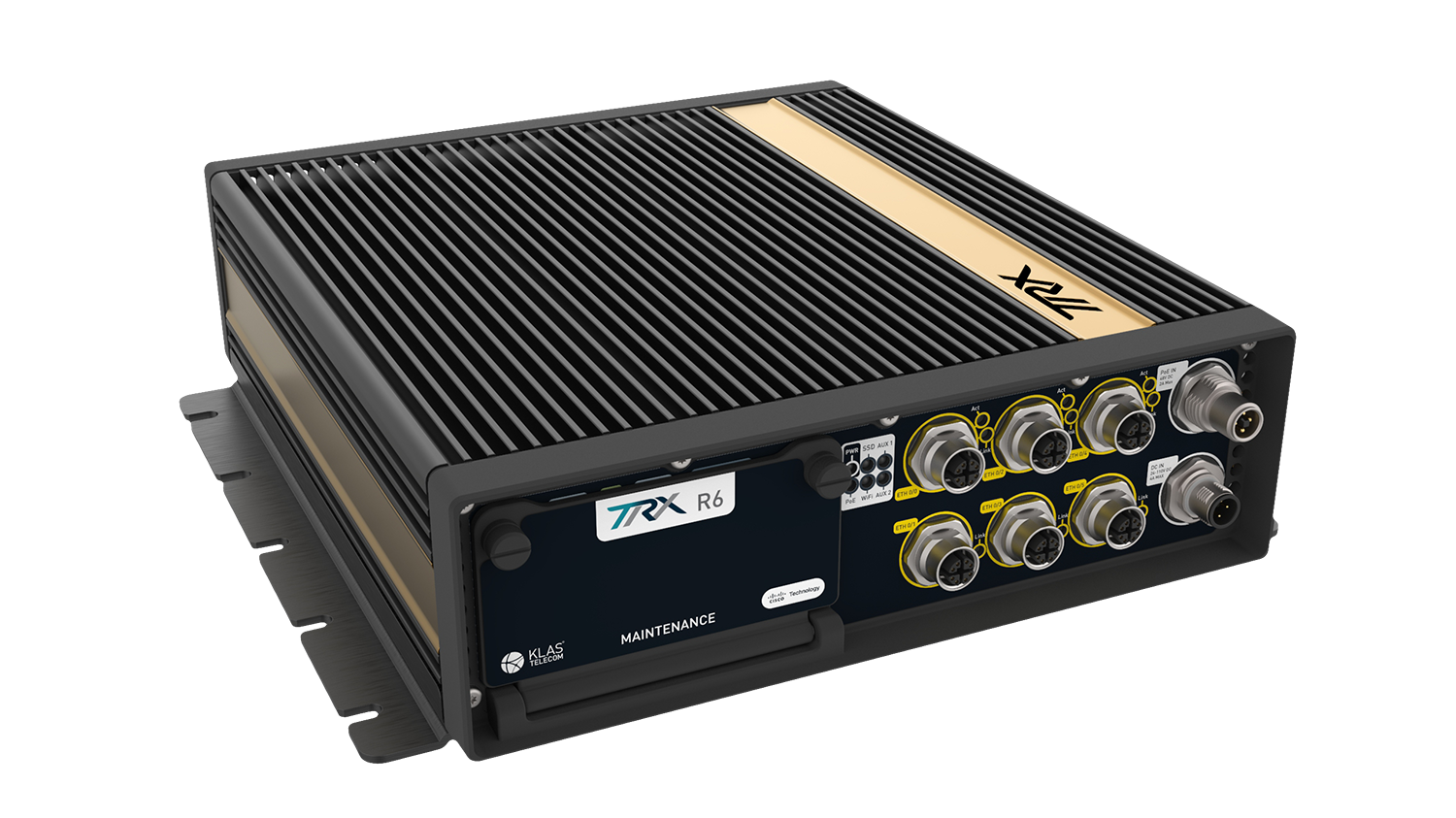TRX R6 Keel Rail Certified Gateway Edge Cellular Compute