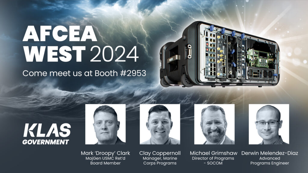 Klas Government at AFCEA WEST 2024